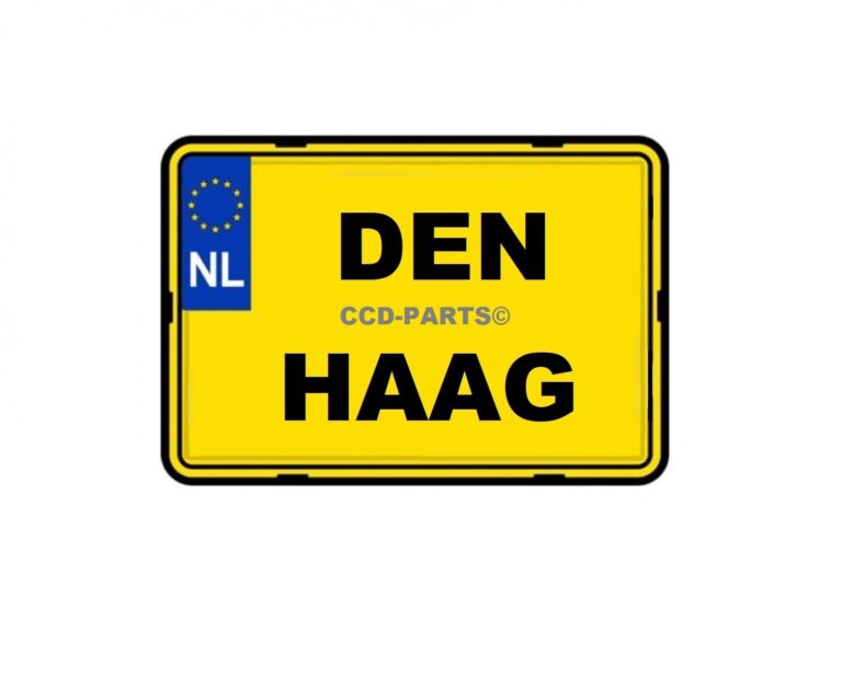 Kentekenplaat custom plaat Motor formaat Den Haag. 125cc 180cc 200cc ...